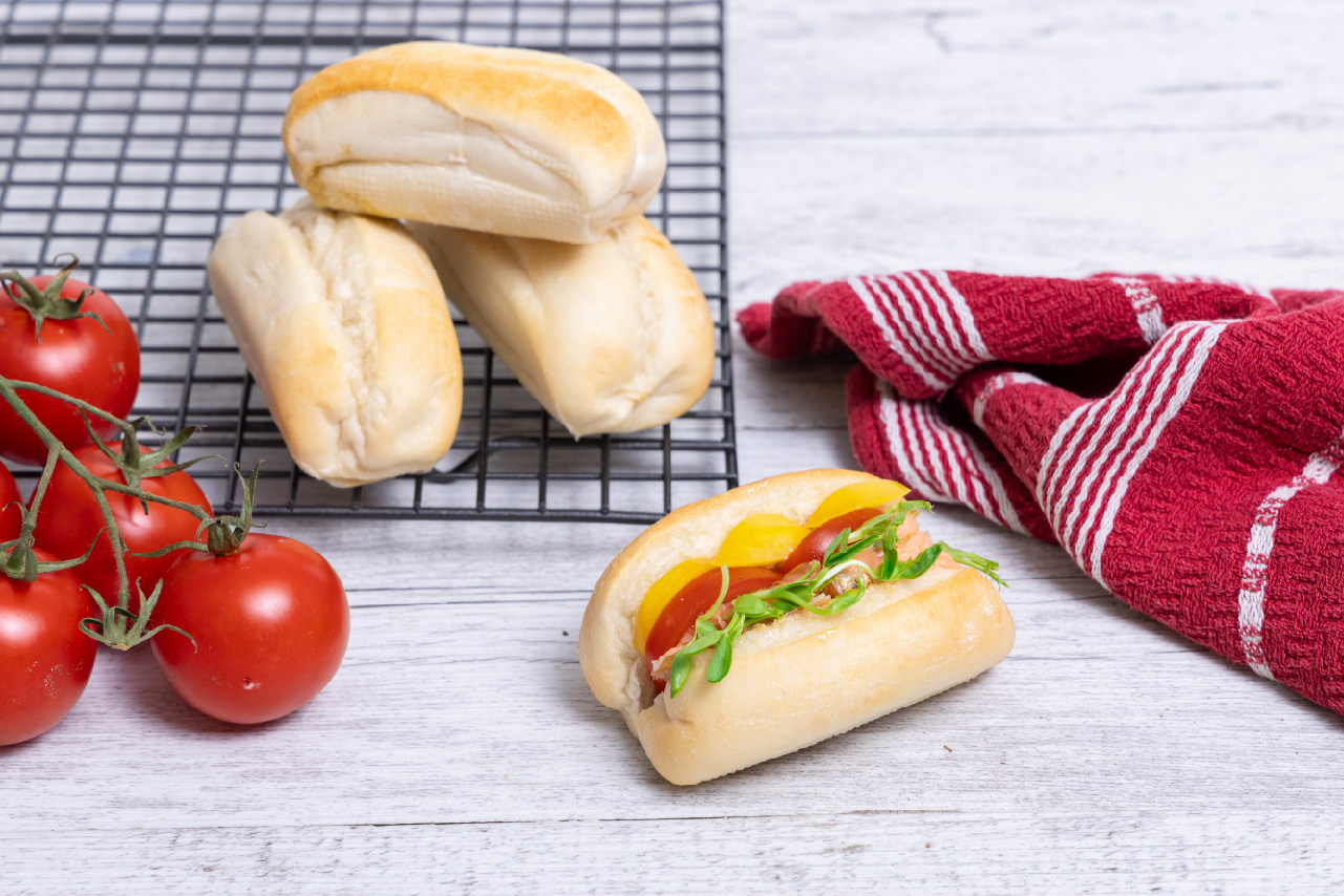 Buffet Rolls 50/Ctn Petite Rolls. French Bakery, Christchurch NZ.