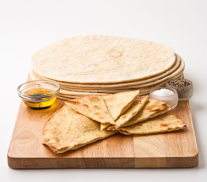 Thin Extra large pizza Base. French Bakery Christchurch.