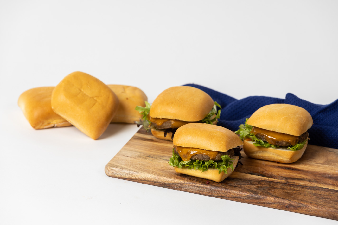 Slider Buns. Available at French Bakery.
